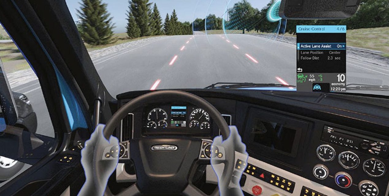 Active Lane Assist De Freightliner, Tecnología Encaminada Al Camión ...
