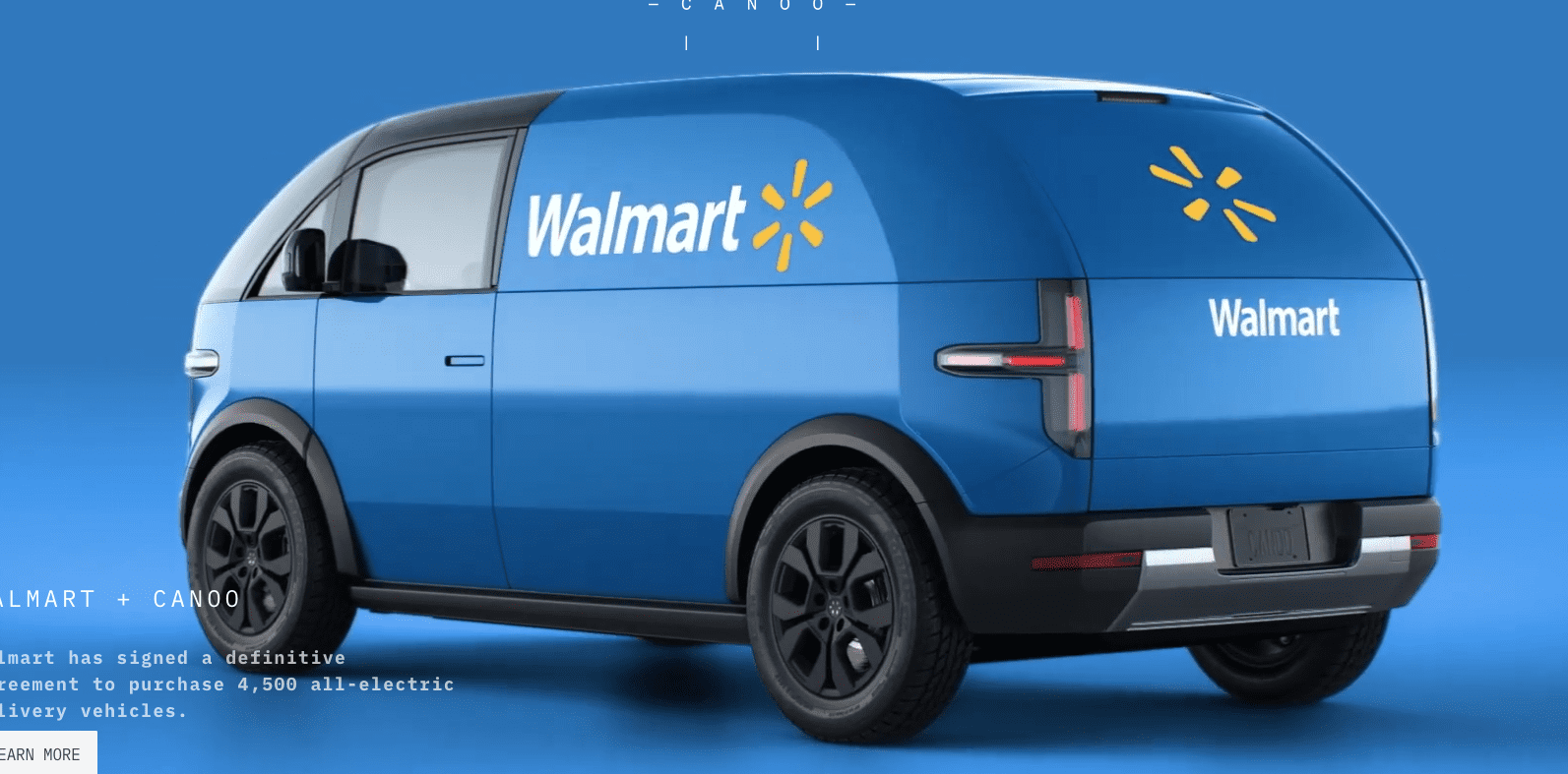 Walmart Compra 4,500 Canoo Para Entrega De última Milla En Estados ...