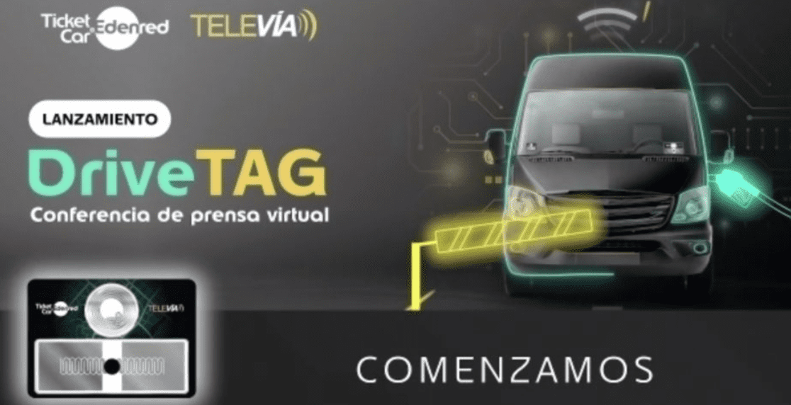 TeleVía Y Edenred Desarrollan DriveTAG El único TAG Que Paga Peaje Y ...